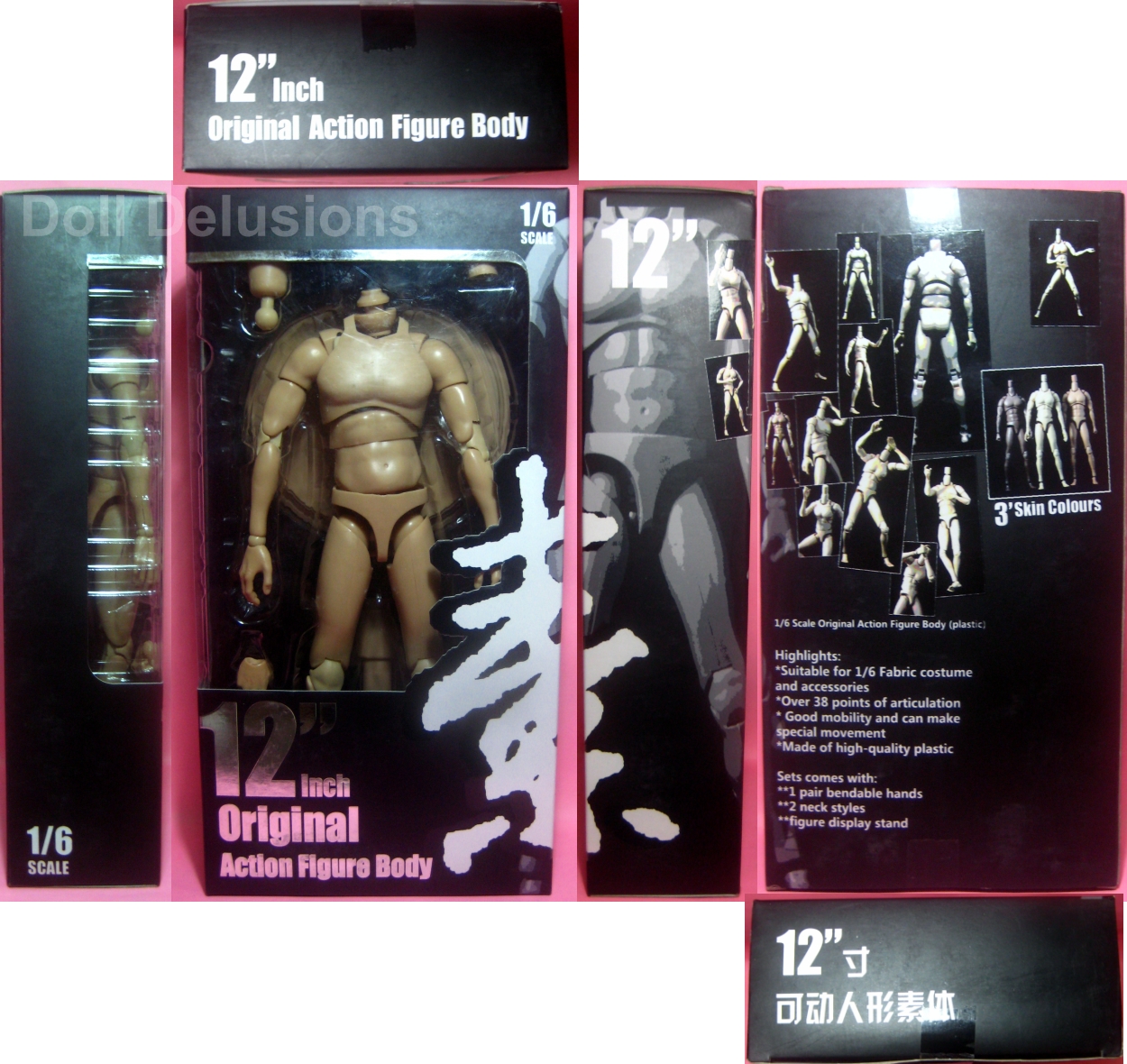 Doll Delusions: 12-inch Original Action Figure Body (Review) Doll Delusions: 12-inch Original Action Figure Body (Review)