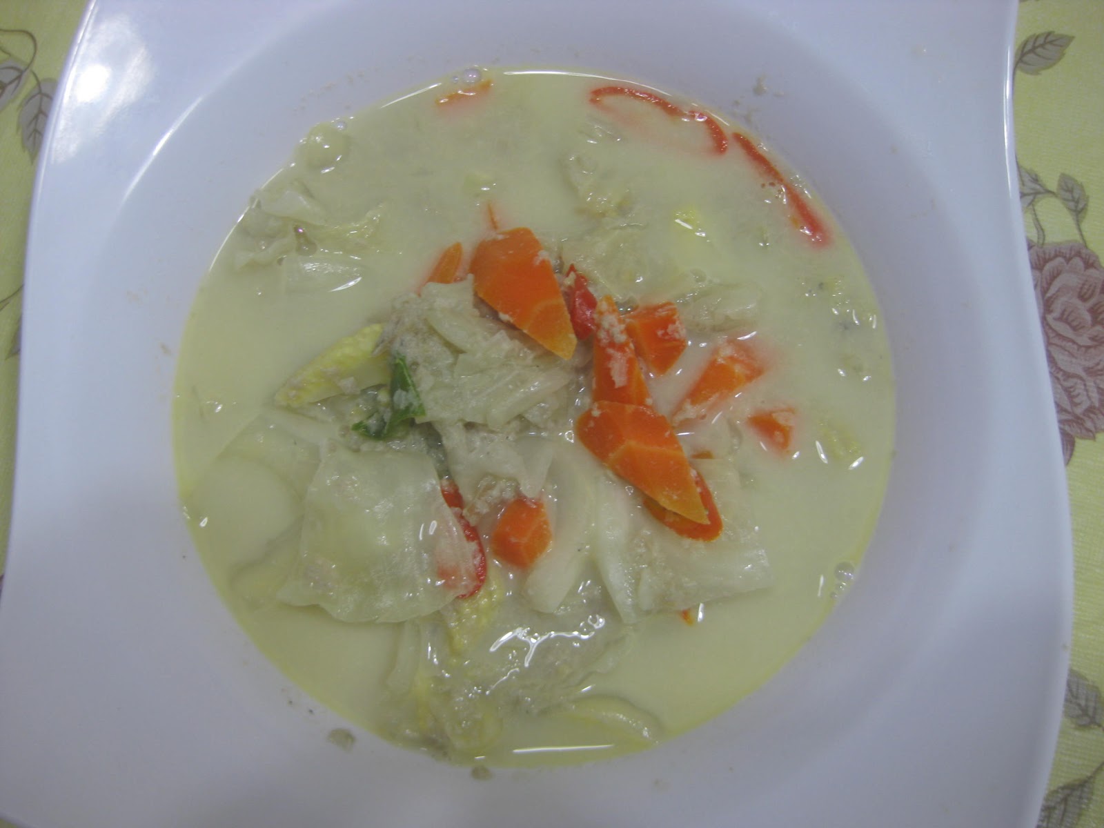 ROSY WHITE KITCHEN: SAYUR CAMPUR MASAK LEMAK