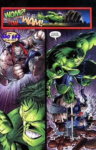 COMIC BOOK FAN AND LOVER: HULK / PITT – MARVEL COMICS / FULL BLEED