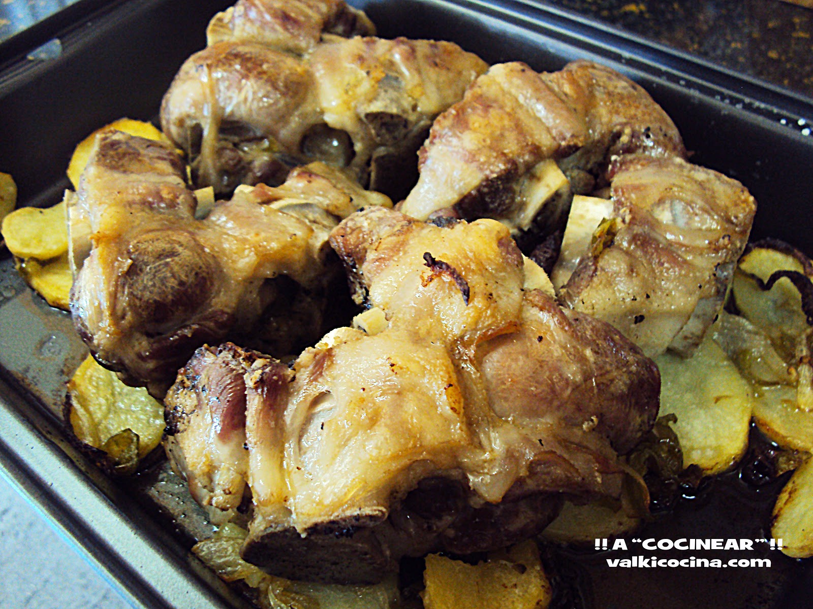 CODILLO ASADO RÁPIDO | ¡¡A COCINEAR!! Recetas valkicocina.com