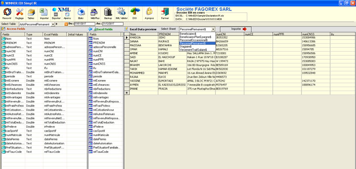 Simpl IS Simpl IR Simpl TVA XML EDI: EDI Simpl-IR Logiciel Maroc