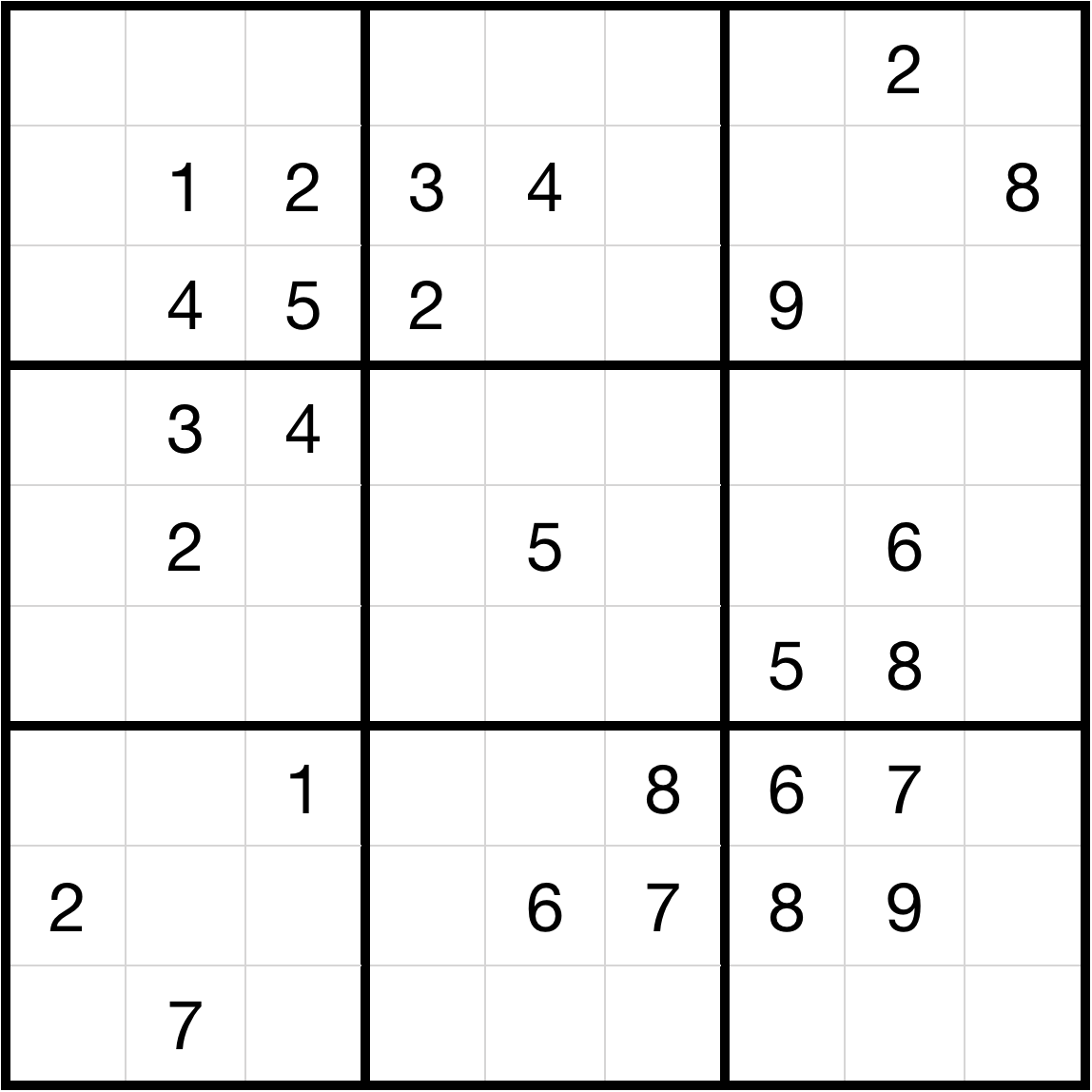 WA1729 Puzzle 117 Sudoku WA1729 Puzzle 117 Sudoku