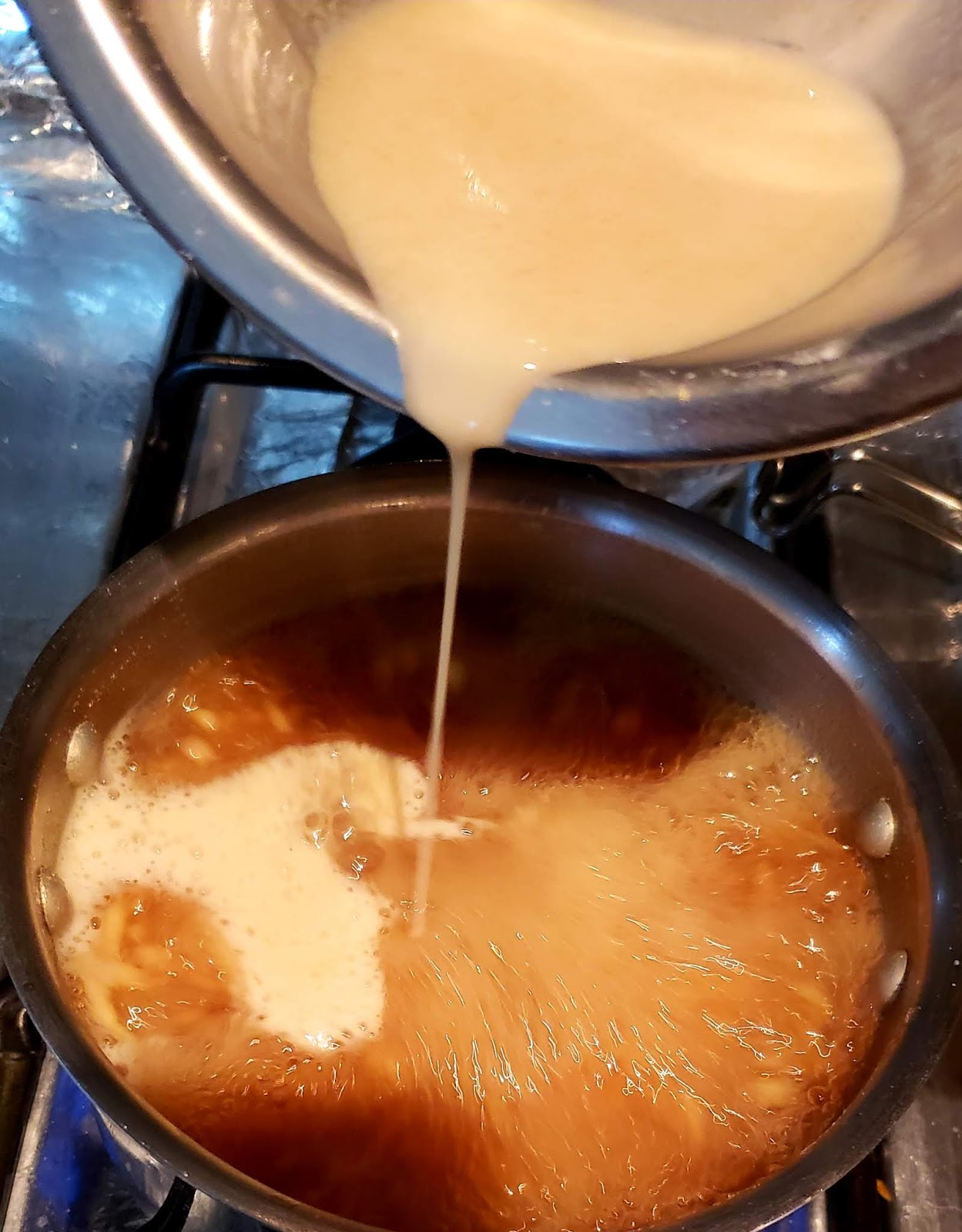 Bellam Pasham/Talikala Payasam/Wheat Flour Sweet With Jaggery