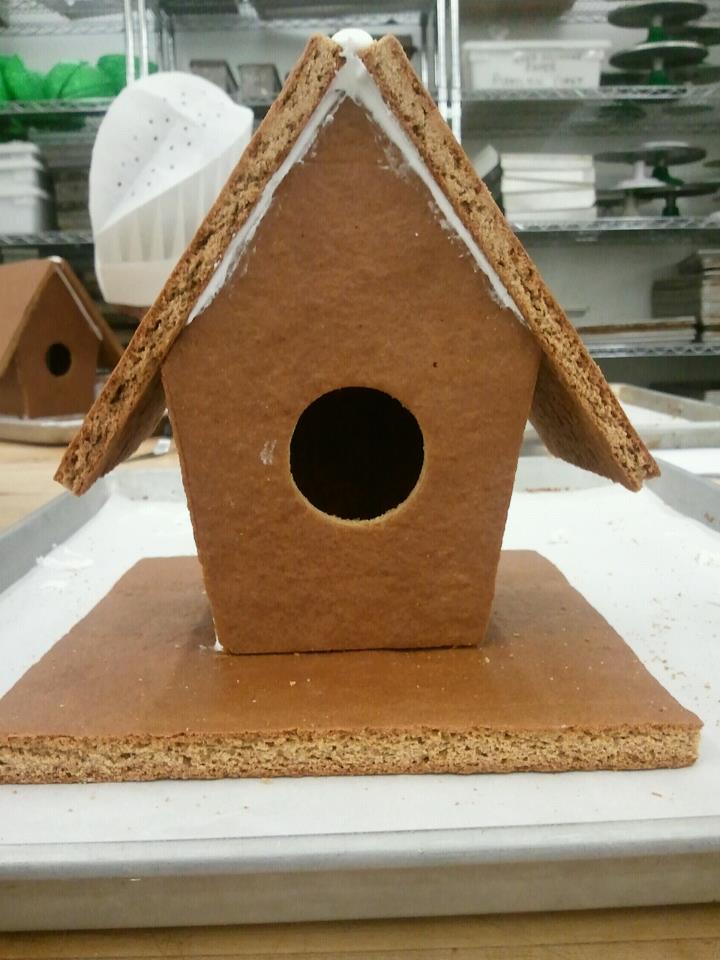 Baking 1st Semester at George Brown College: Gingerbread bird house ...