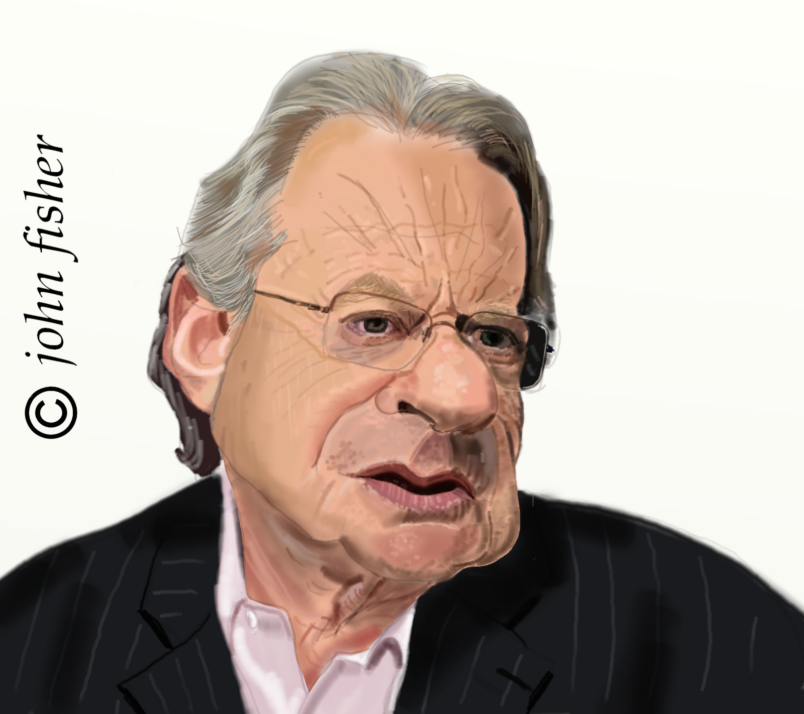 The Art of John Fisher: Jerry Springer..