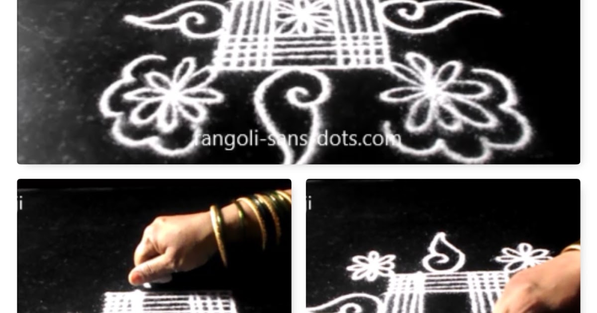 Dussehra kolam Dasara rangoli designs