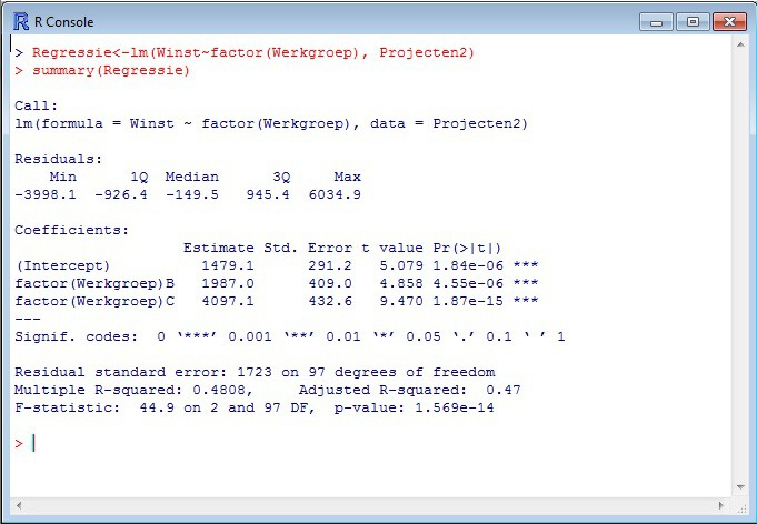 R tutorial for beginners: 2.9 Multipe or simple linear regression analysis with categorical ...