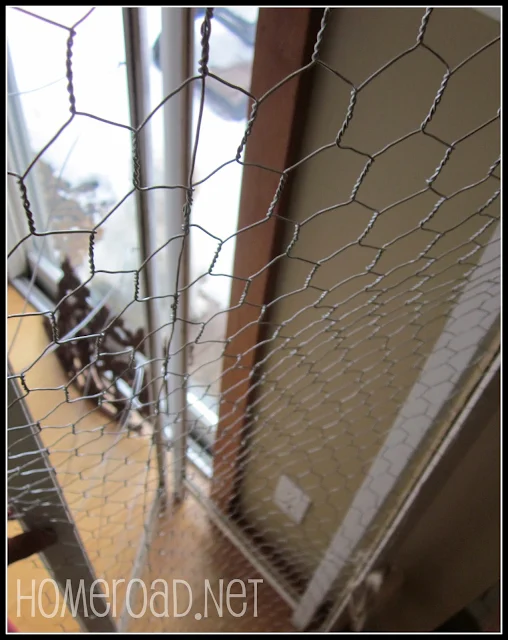 How to Create a Chicken Wire Screen Room Divider