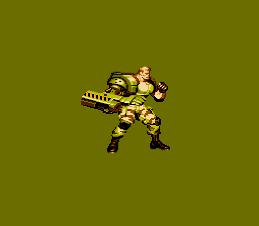 Macbee: Alien vs. Predator Major Dutch sprite (NES)