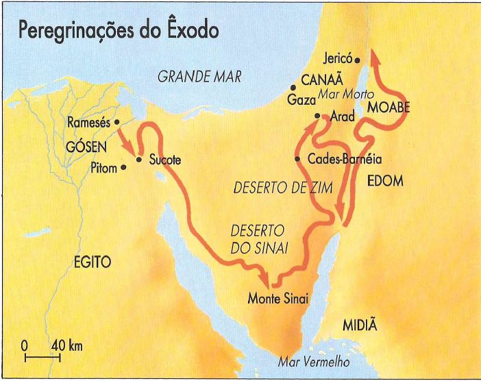 Peregrinações do Êxodo | Shemá Israel