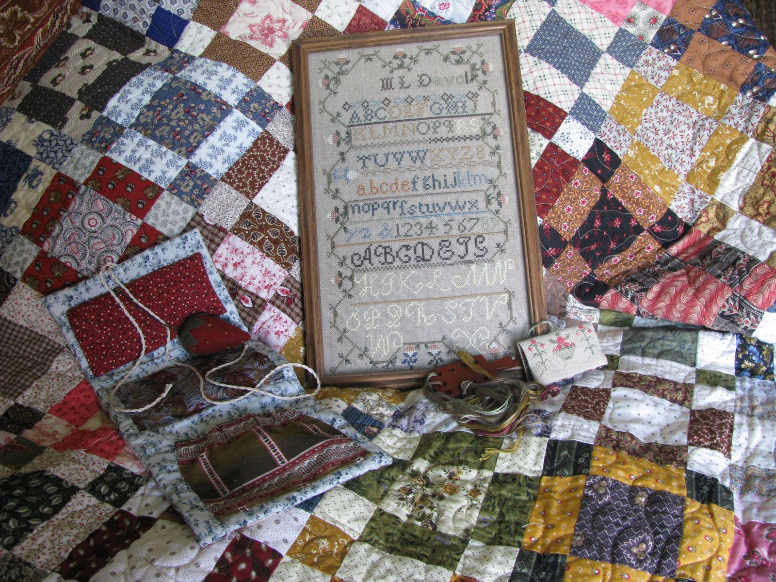 Collector With A Needle: Elongated 9 Patch Variation and Free Huswif ...