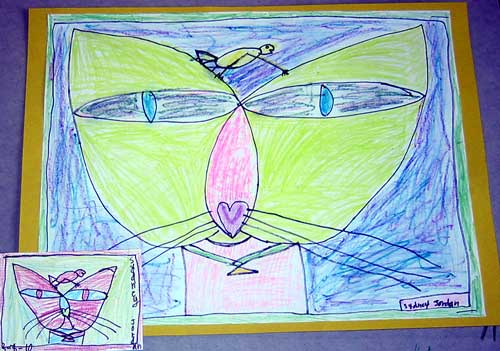 Artist: Paul Klee - Cat and Bird