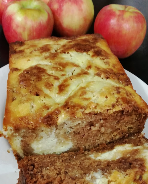 Fresh Apple Ricotta Cheese Loaf Cake