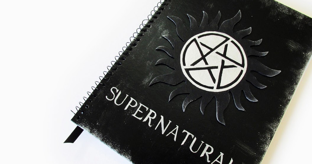 Ideias Personalizadas : DIY: CADERNO SUPERNATURAL