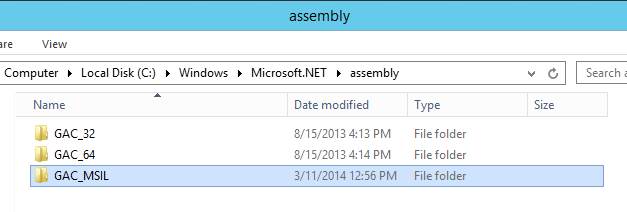 Elastic { code; }: .NET Framework 4 and 4.5 Global Assembly Cache