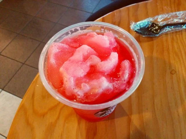 Review: Starbucks - Teavana Youthberry White Tea Granita