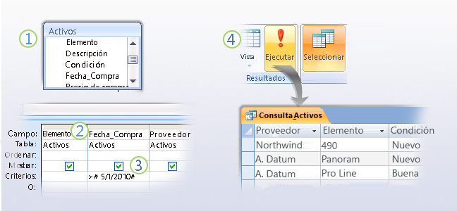 BASE DE DATOS : CREACIÓN DE CONSULTAS