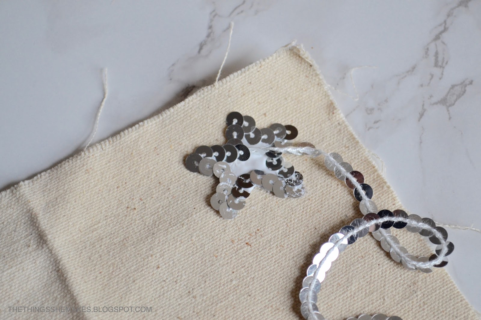 DIY Accessories | Sequin Patches | The Things She Makes