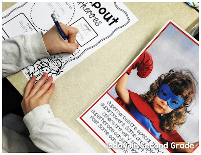 Superheroes! - Today in Second Grade