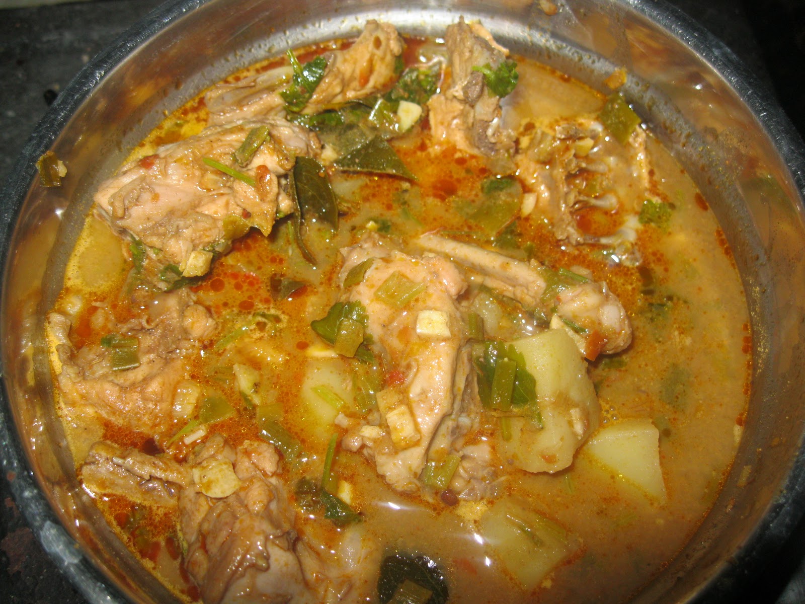 Amrita's kitchen: Malaysian style chicken curry