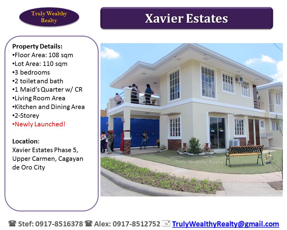 Hot! Xavier Estates (New) Phase 5 House and Lot (Alicia Model) | Your Title