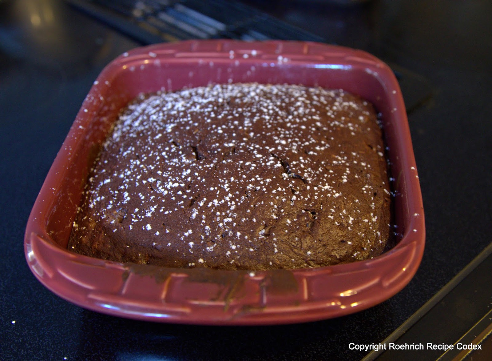 Recipe Codex: Zucchini Chocolate Chip Cake