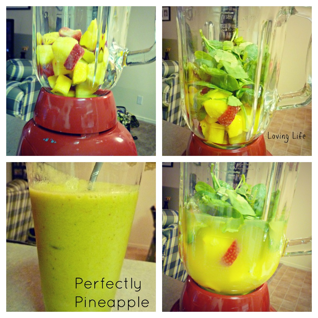 Loving Life: Amazing Fruit and Spinach Smoothie