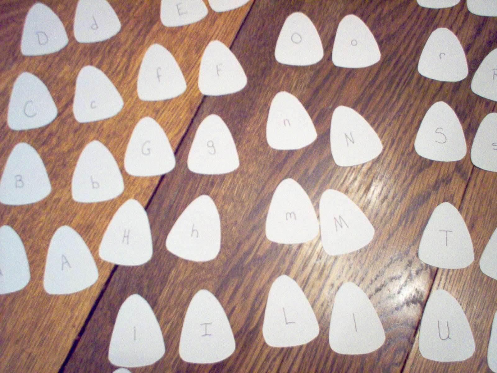 Almost Unschoolers: Candy Corn Alphabet Memory