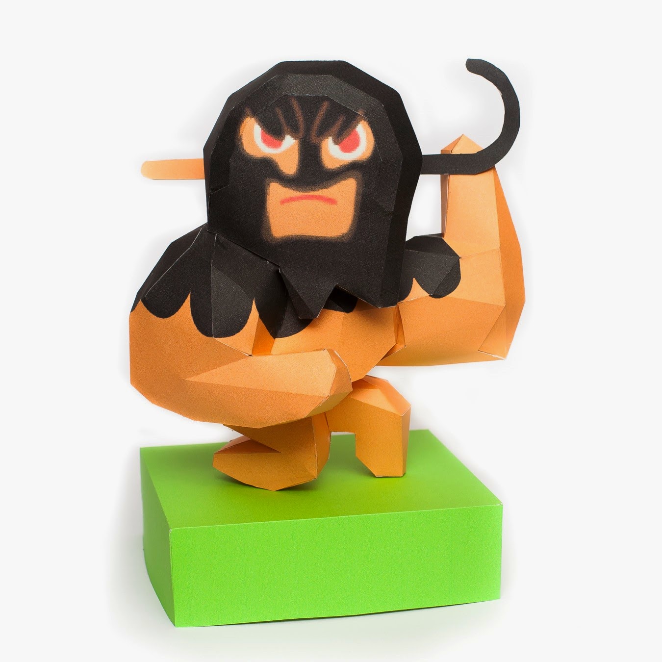 LINE Cookie Run Muscle Cookie Papercraft | Papercraft Free Download And ...