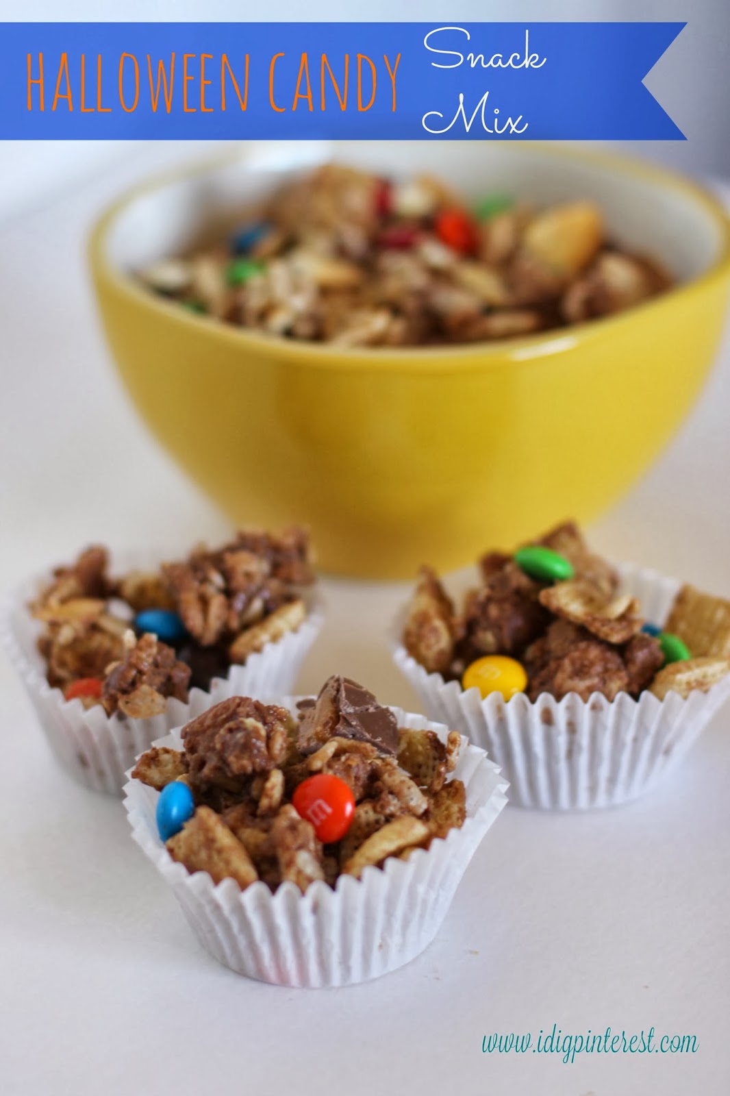 Halloween Candy Snack Mix - I Dig Pinterest