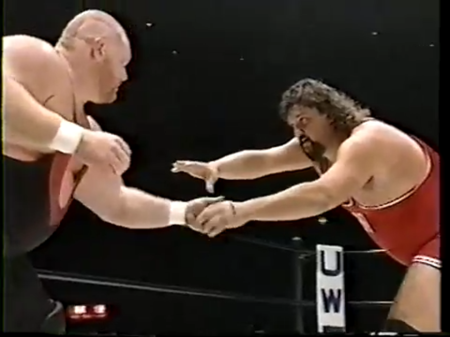 ProWresBlog: UWFi 1/16/1995 - Big Van Vader vs Gary Albright
