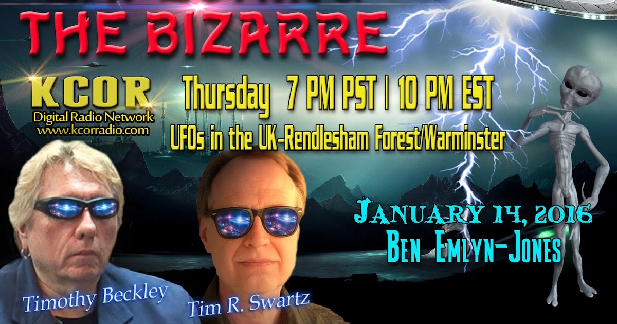 HPANWO Voice: Ben Emlyn-Jones on KCOR's Exploring the Bizarre 5