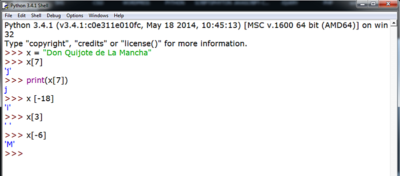 APRENDER A PROGRAMAR CON PYTHON: STRINGS