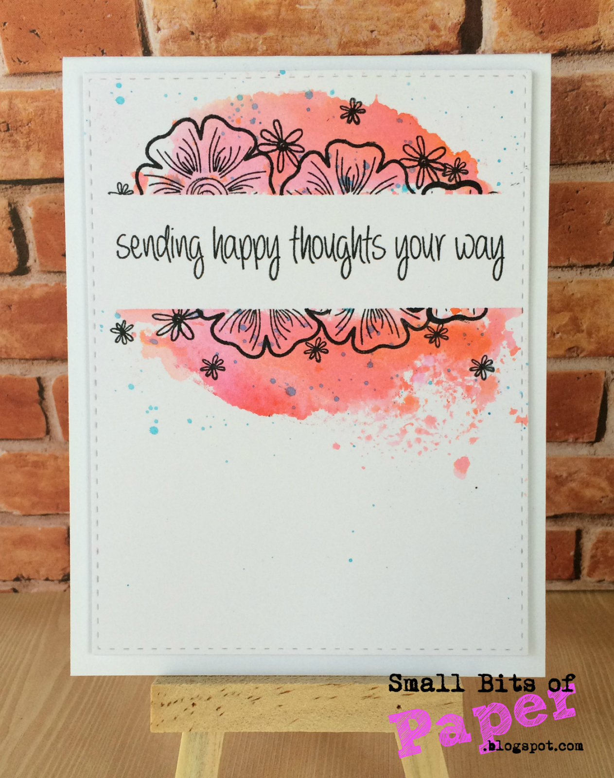 Sending Happy Thoughts Your Way | Small Bits of Paper