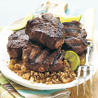 Spiced Grilled Lamp Chops with Cilantro – Coconut Relish | Healthy Beef ...