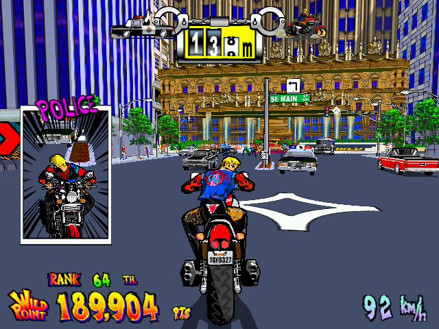 lunatic obscurity: Wild Riders (Arcade)