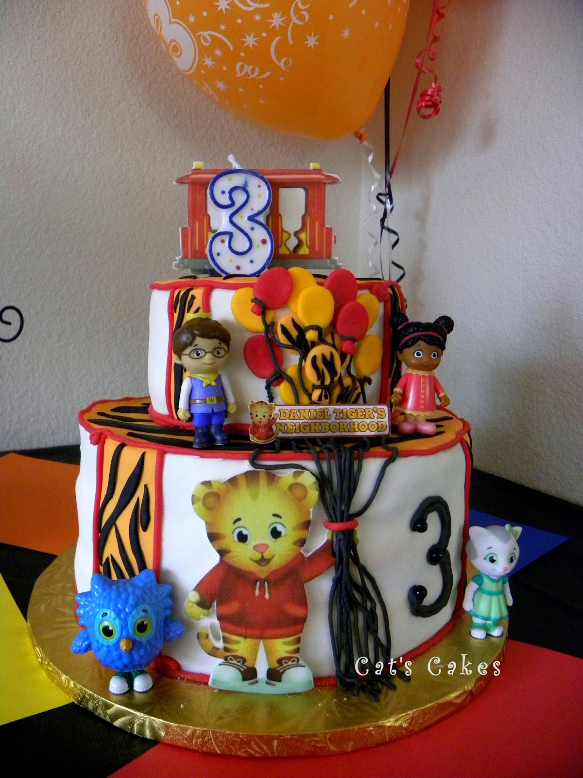 The Cherry On Top Events Party Blog: A Daniel Tiger's 3rd Birthday Party!