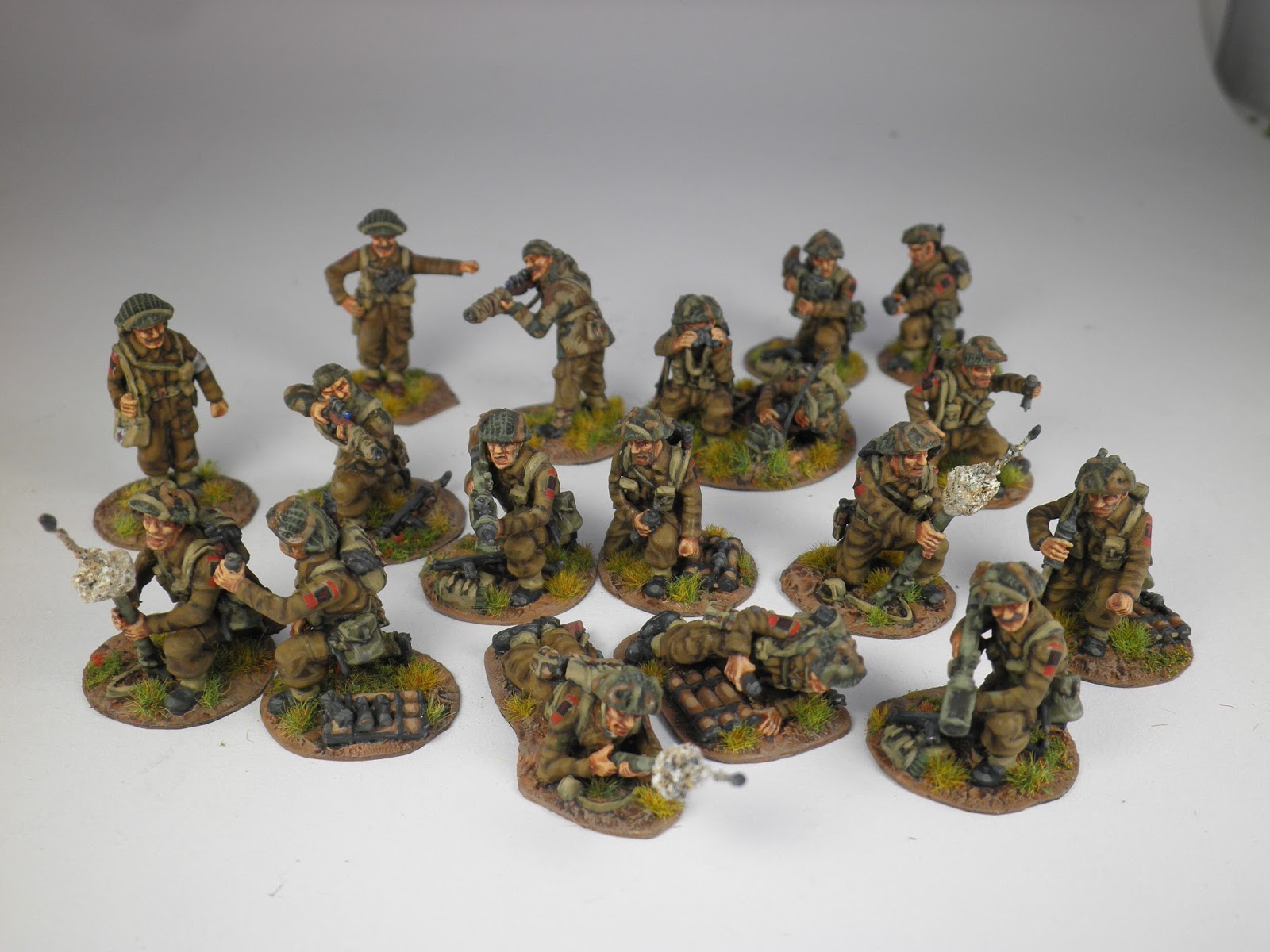 JOHN BOND's WARGAMING STUFF: BRITISH INFANTRY 28mm: Snipers, Adjutant ...