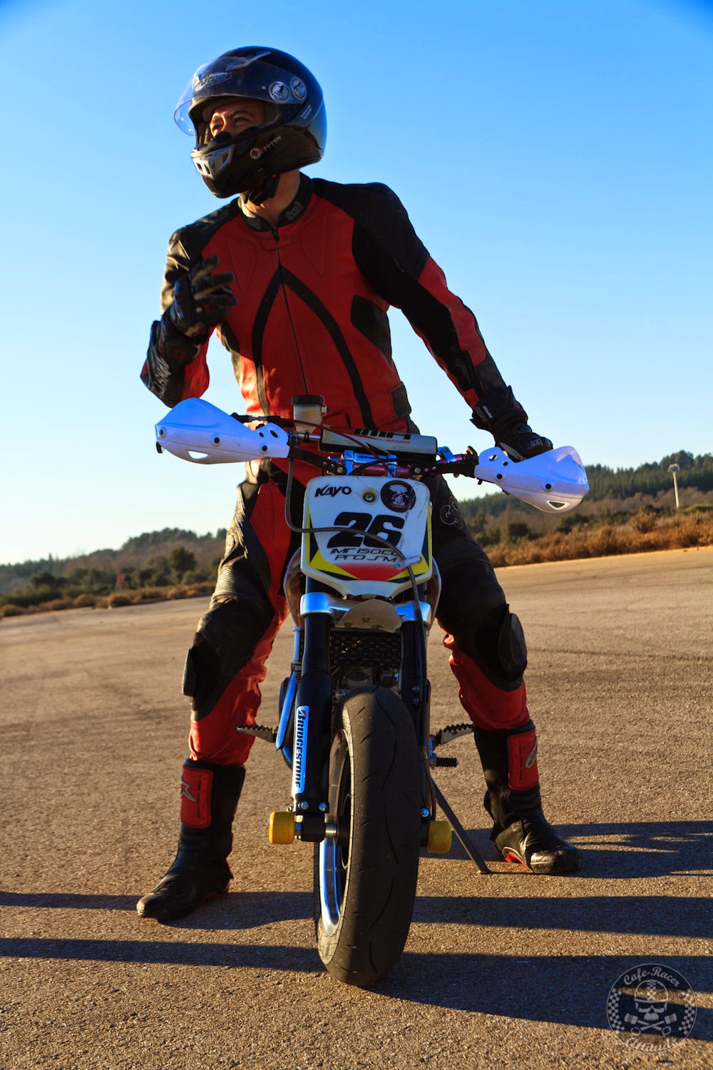 Cafe Racer Attitude: Pit Bike Afternoon