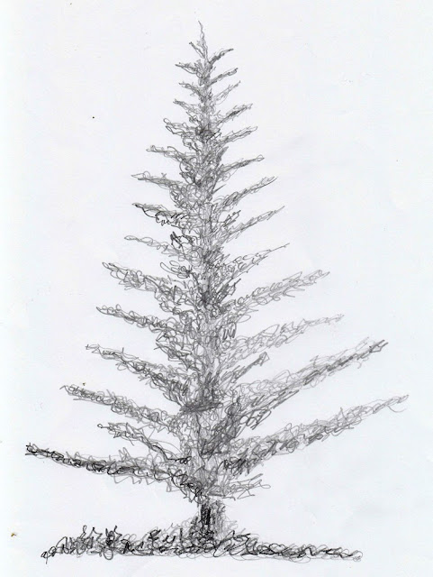 Weekly : Doodles and tuts: Drawspace: Lesson D06 - How to draw a Spruce ...