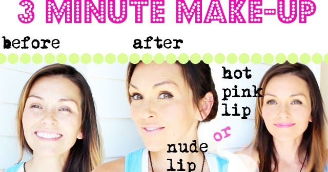 kandeej.com: 3 Minute Make-Up Tutorial