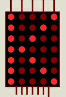 keyur's way: Creating Characters on Dot matrix display (Proteus Simulation)