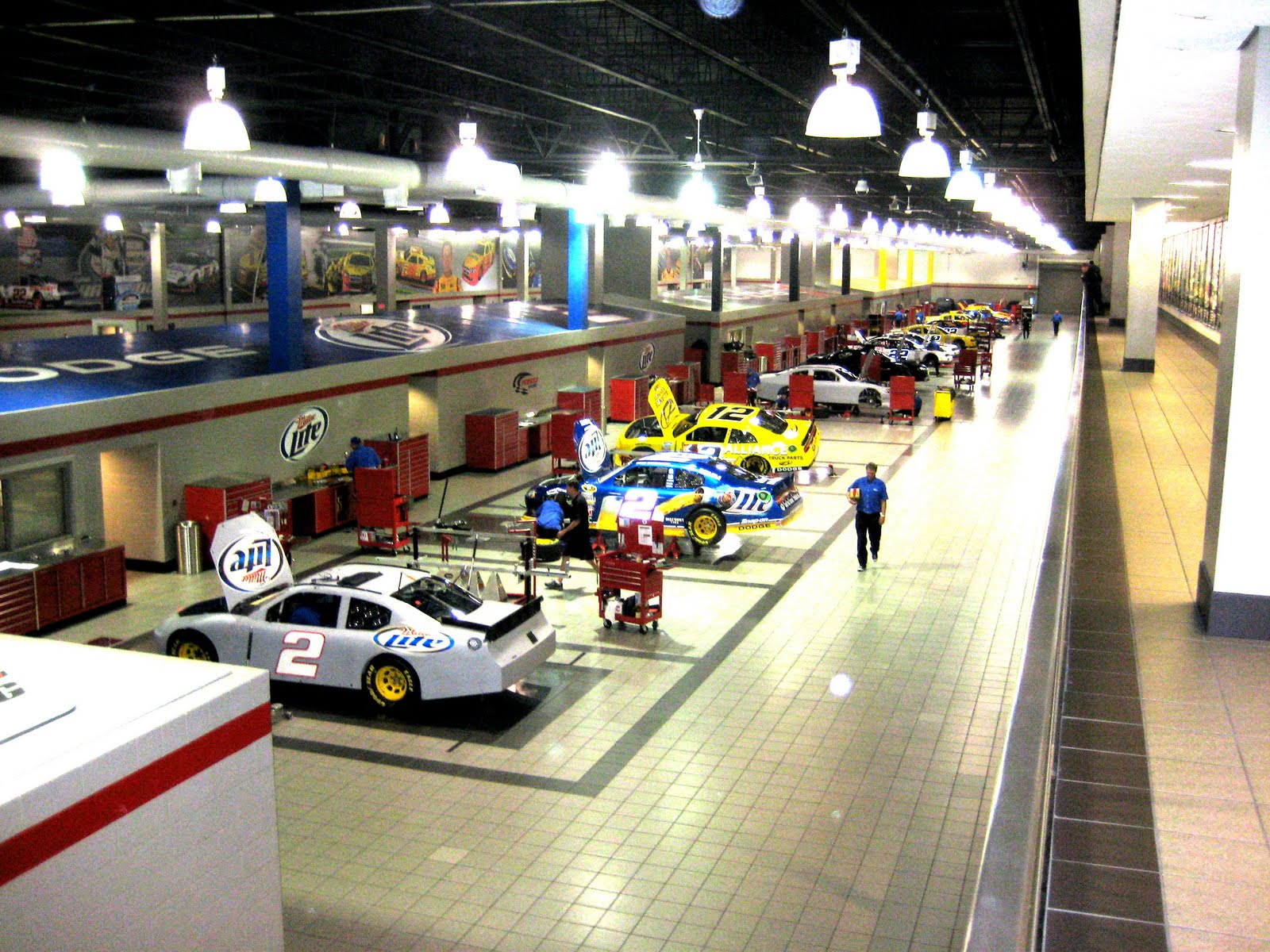 Thrush Tails: Nascar Garages-Moorsville, NC