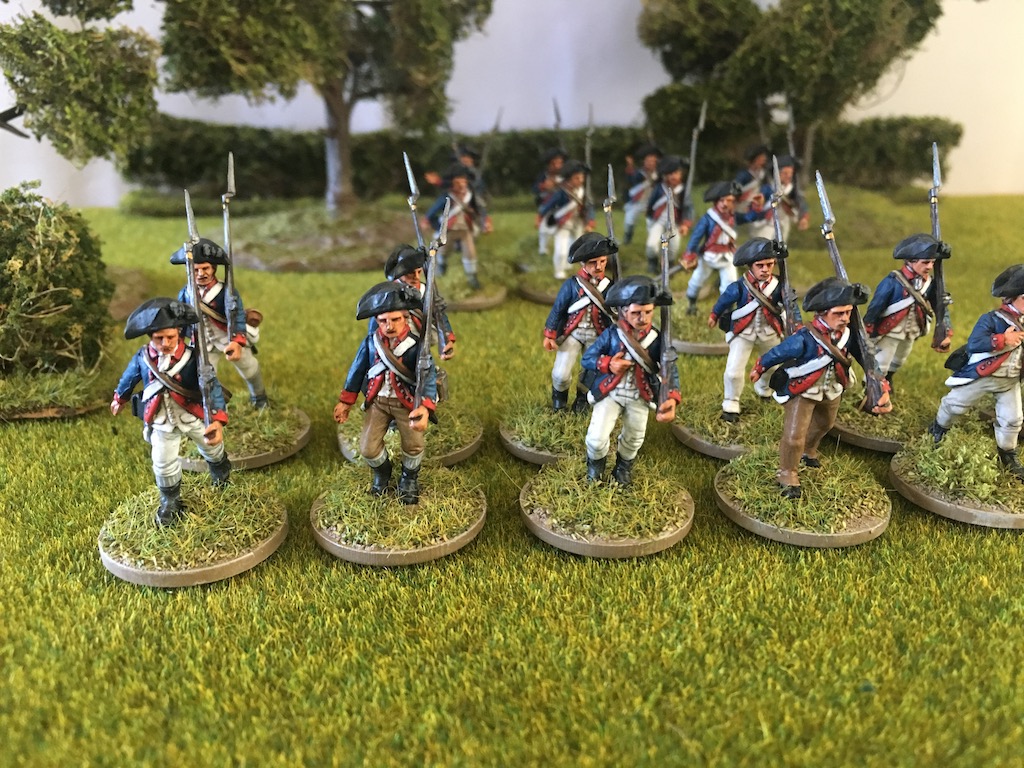 The Tactical Painter: Perry 28mm AWI Continentals