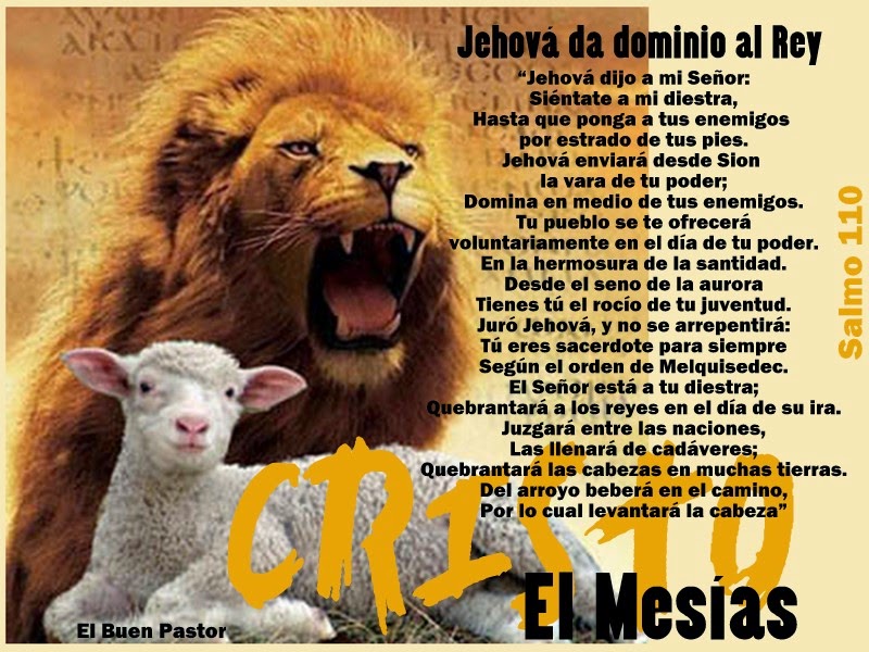 YO SOY EL BUEN PASTOR: Salmo 110
