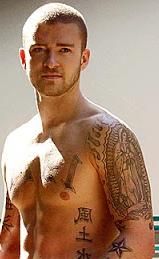 Tatuagens e Tatuagens: Justin Timberlake tattoo traz