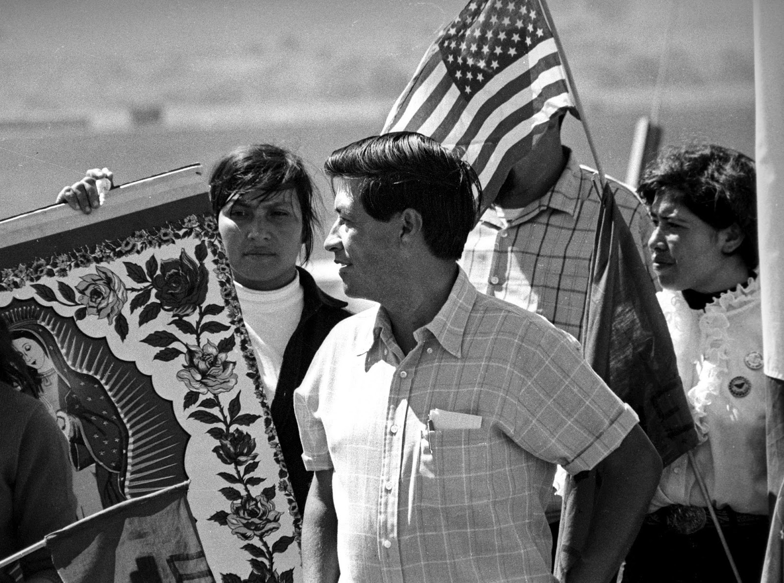 Looking Back at Monterey County: Cesar Chavez, Salinas Valley, 1970
