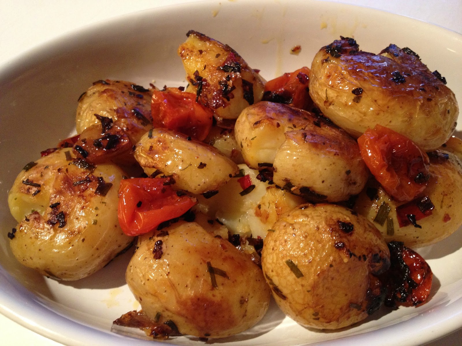 Linda´s Goda: Smashed potatis