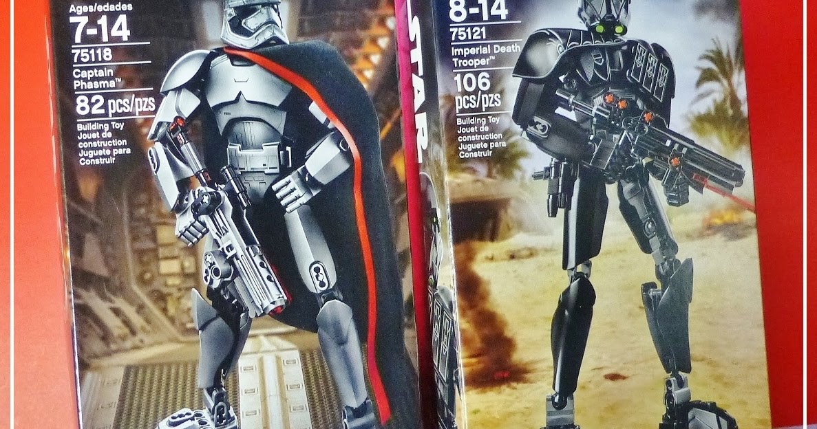 Super-DuperToyBox: Lego Star Wars Capt. Phasma & Imperial Death Trooper ...