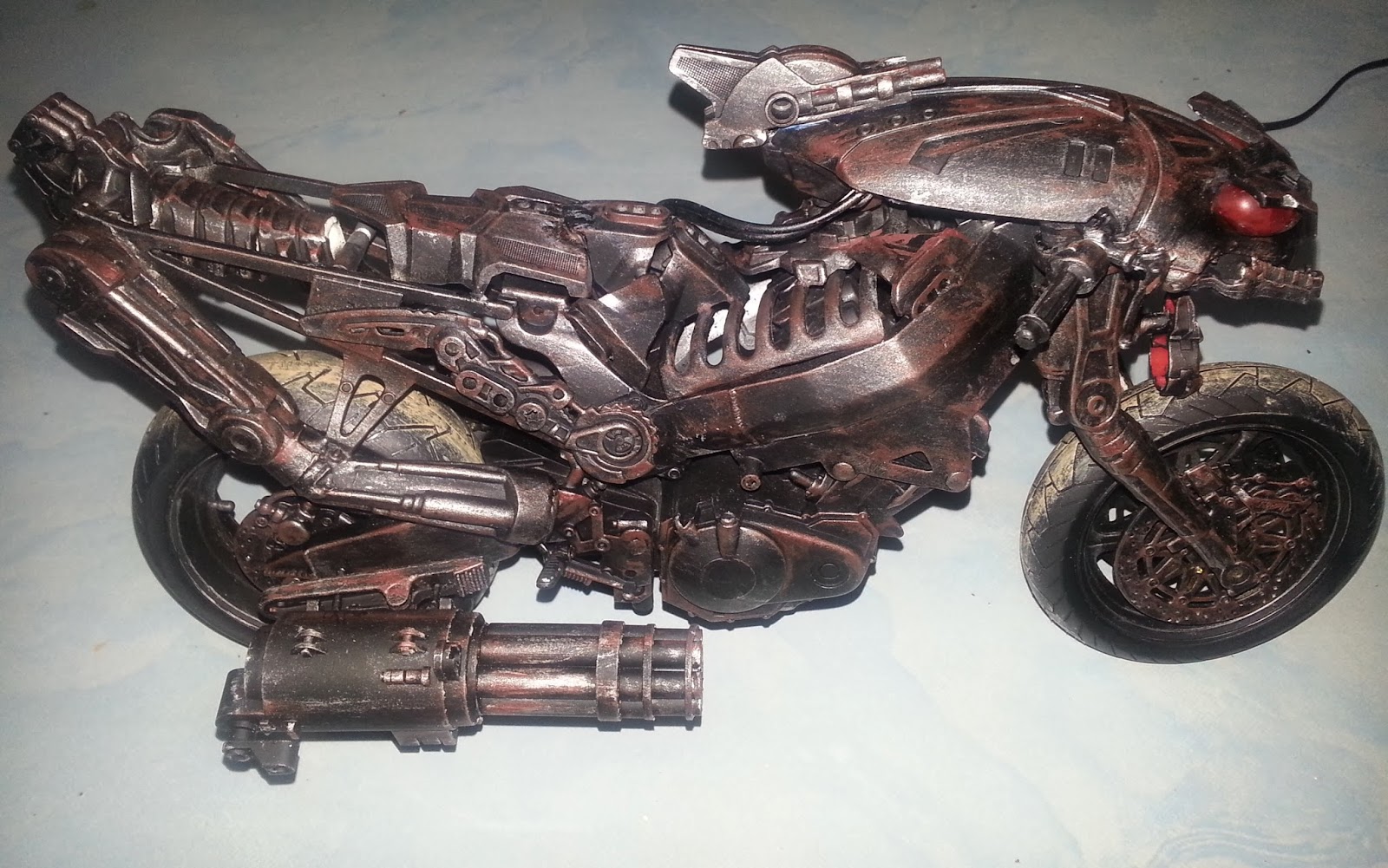 One Sixth Toy Collector: 1/6 motor terminator custom modified fan made ...